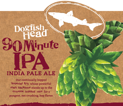 DOGFISH HEAD 90 MINUTE IPA - Crescent Crown